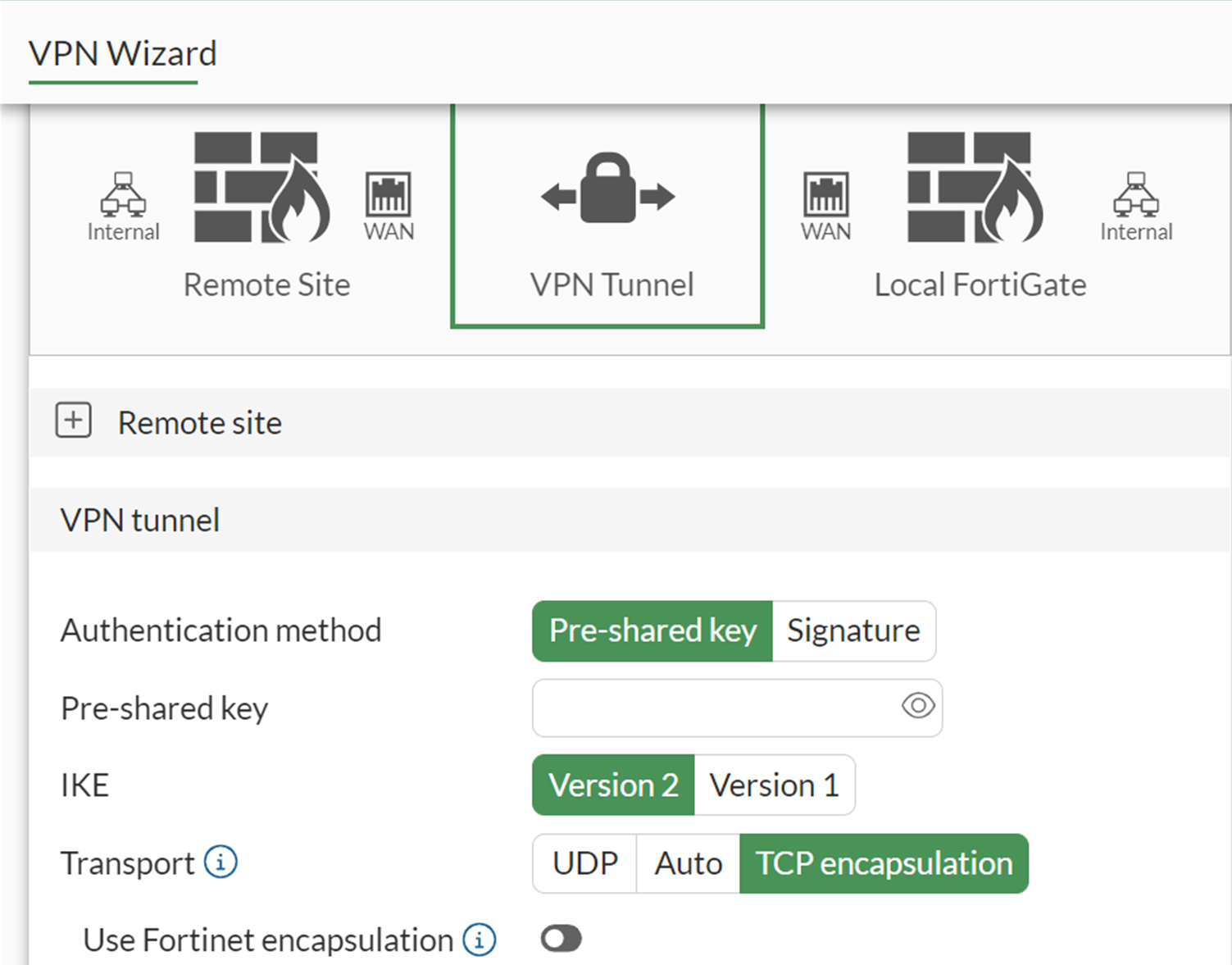 Encapsulate Esp Packets Within Tcp Headers Fortigate Fortios 7 6 2 Fortinet Document Library